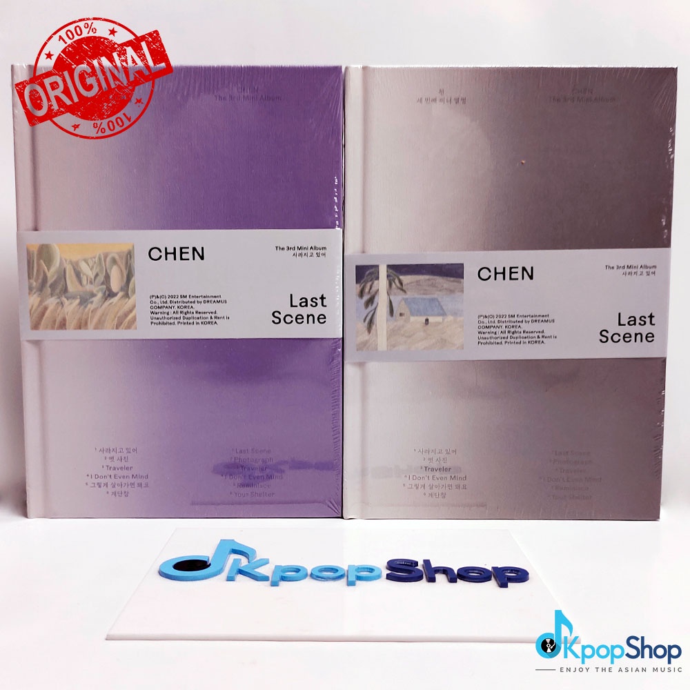 Jual [READY] CHEN (EXO) - Last Scene [ORIGINAL KPOP ALBUM] | Shopee ...