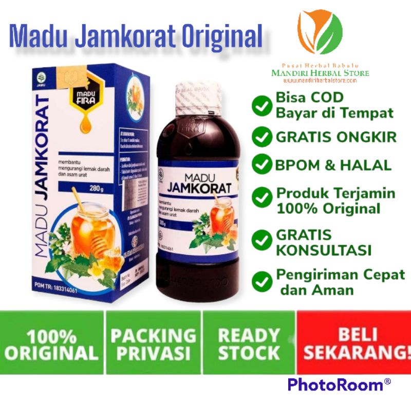 Jual MADU JAMKORAT MADU KOLESTEROL ASAM URAT COD ORIGINAL ASLI 100% ...