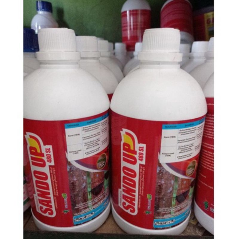 Jual Obat Rumput SANDO UP 48O SL 1 Liter Pembasmi Aneka Rumput tuntas ...