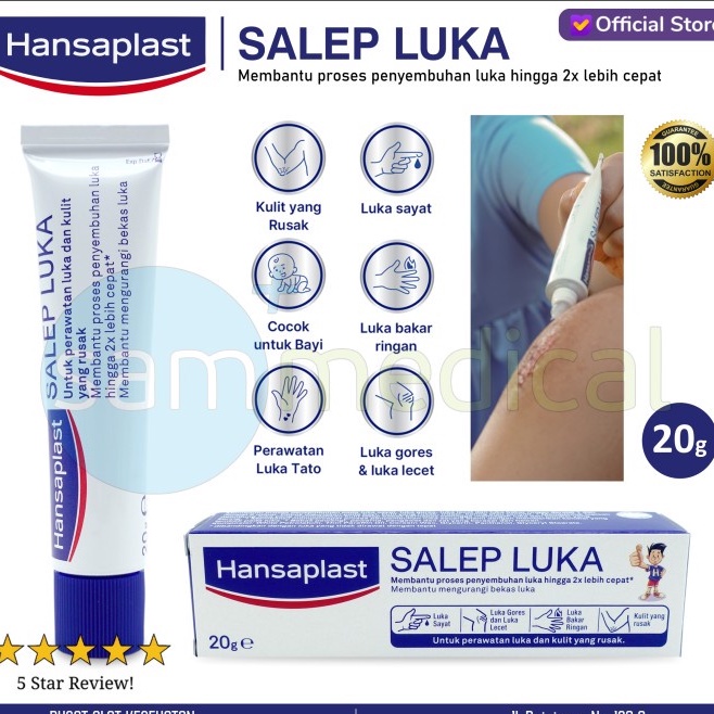 Jual Hansaplast Salep Luka 20gr | Shopee Indonesia