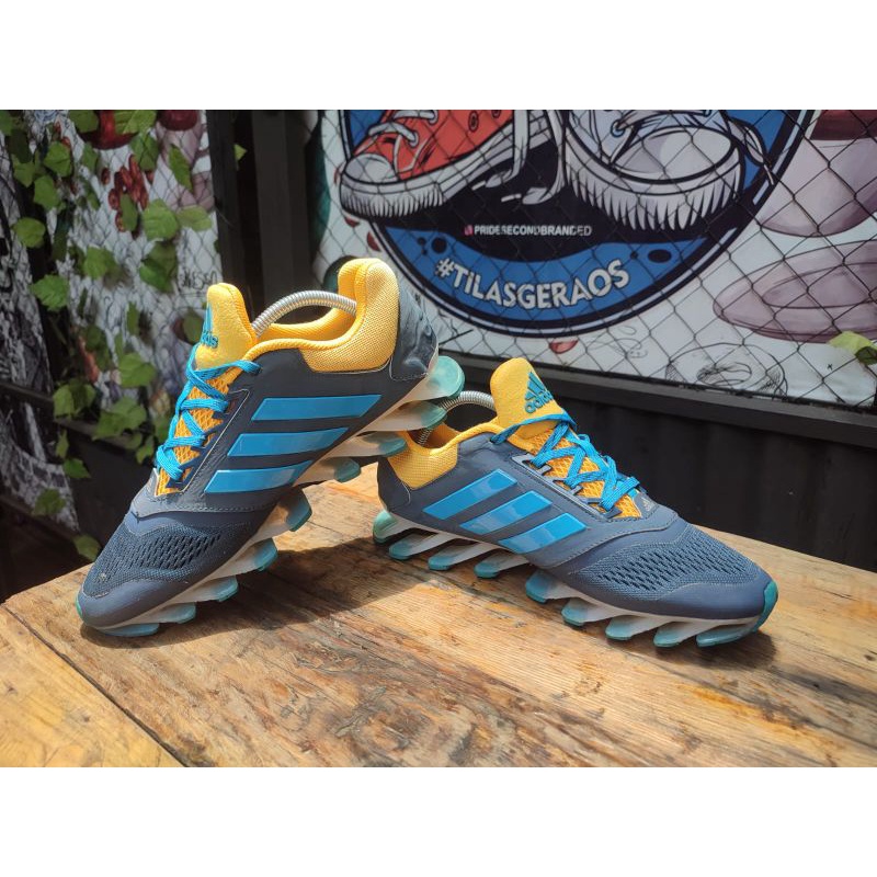 Jual Sepatu Second Branded, Adidas SpringBlade Drive 2 ( size 42, insole 27cm) | Shopee Indonesia