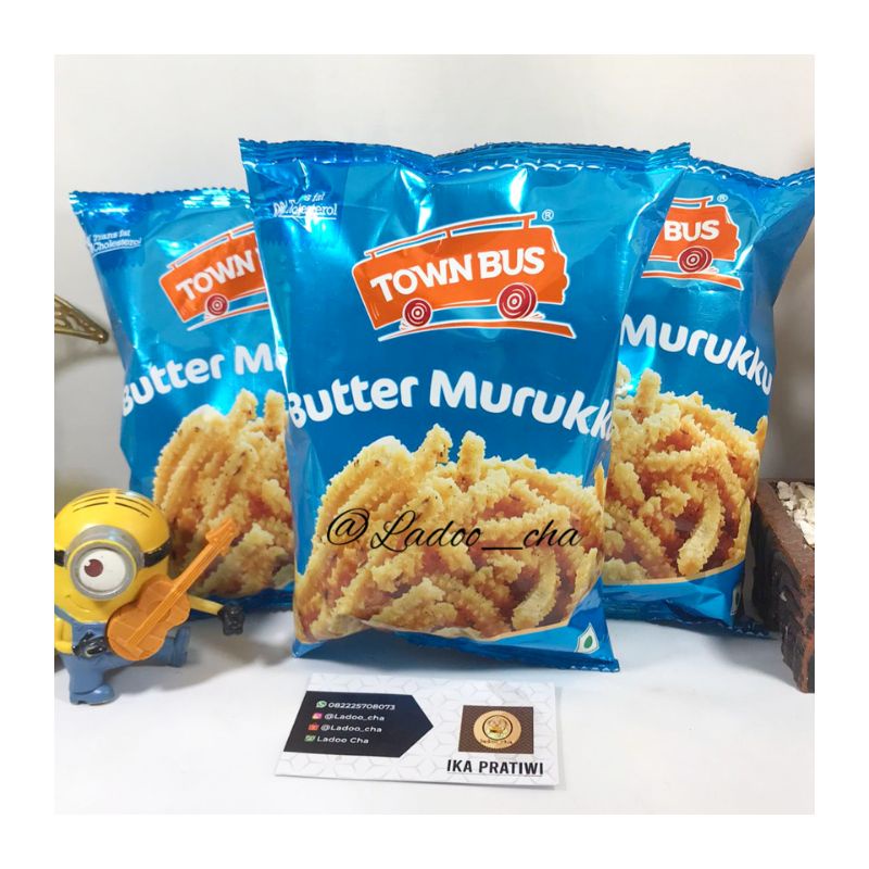 Jual Butter Murukku - Town Bus | Snack India | Camilan India | Cemilan ...