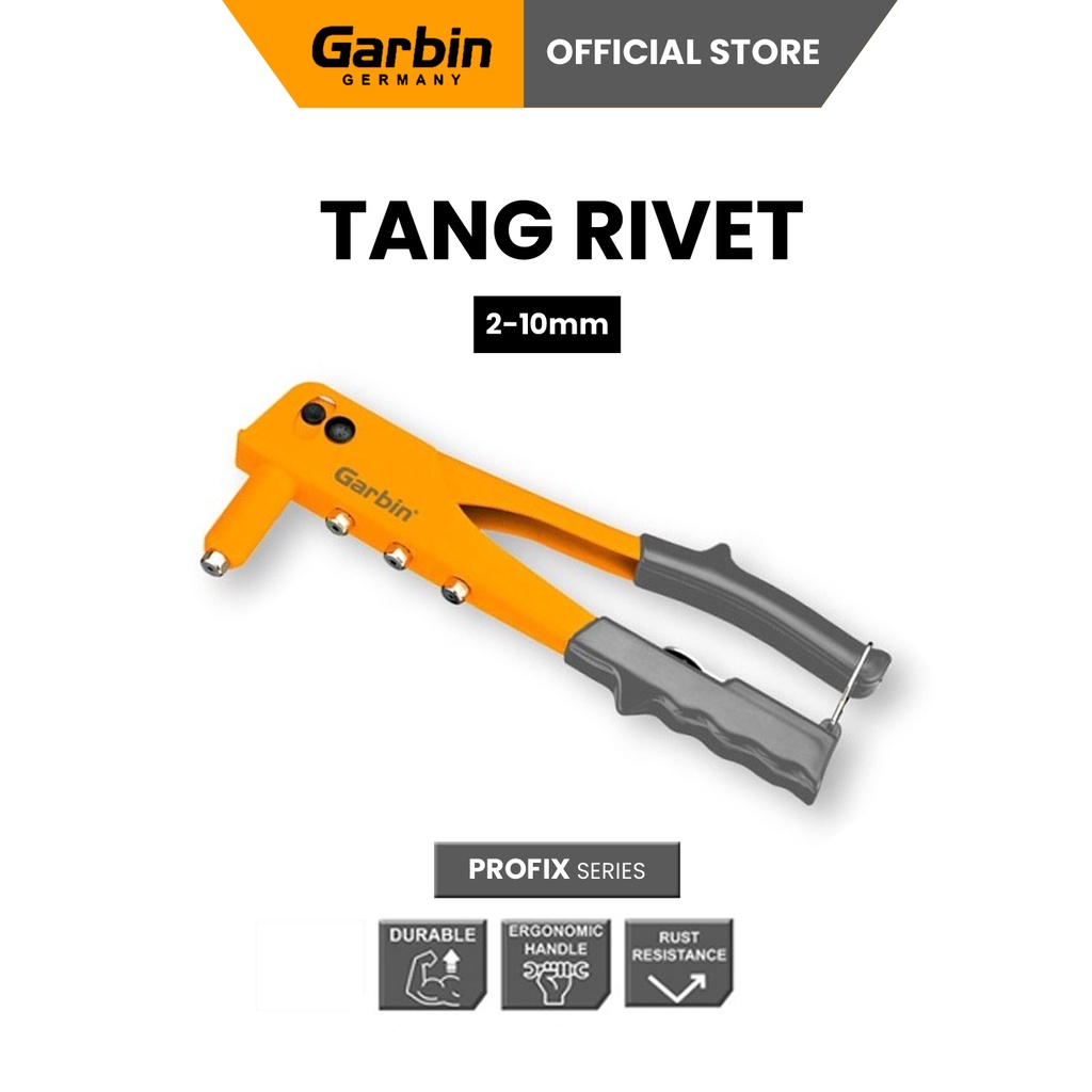 Jual Tang Rivet Hand Riverter Paku 25cm 2-10mm Garbin Profix Series PGN ...