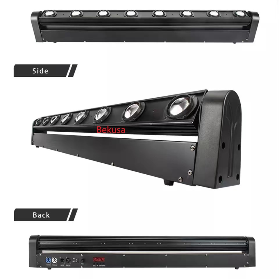 Jual Hot Sale Perfect LED Beam Moving Head Light Sound Bar 8X12W RGBW ...