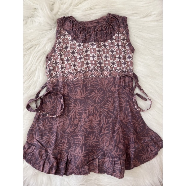 Jual Batik lucu 3-5y batik anak batik sekolah dress batik murah ...