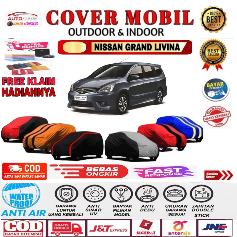 Jual SARUNG MOBIL / COVER BODY MOBIL, GRAND LIVINA, SELIMUT MOBIL ...