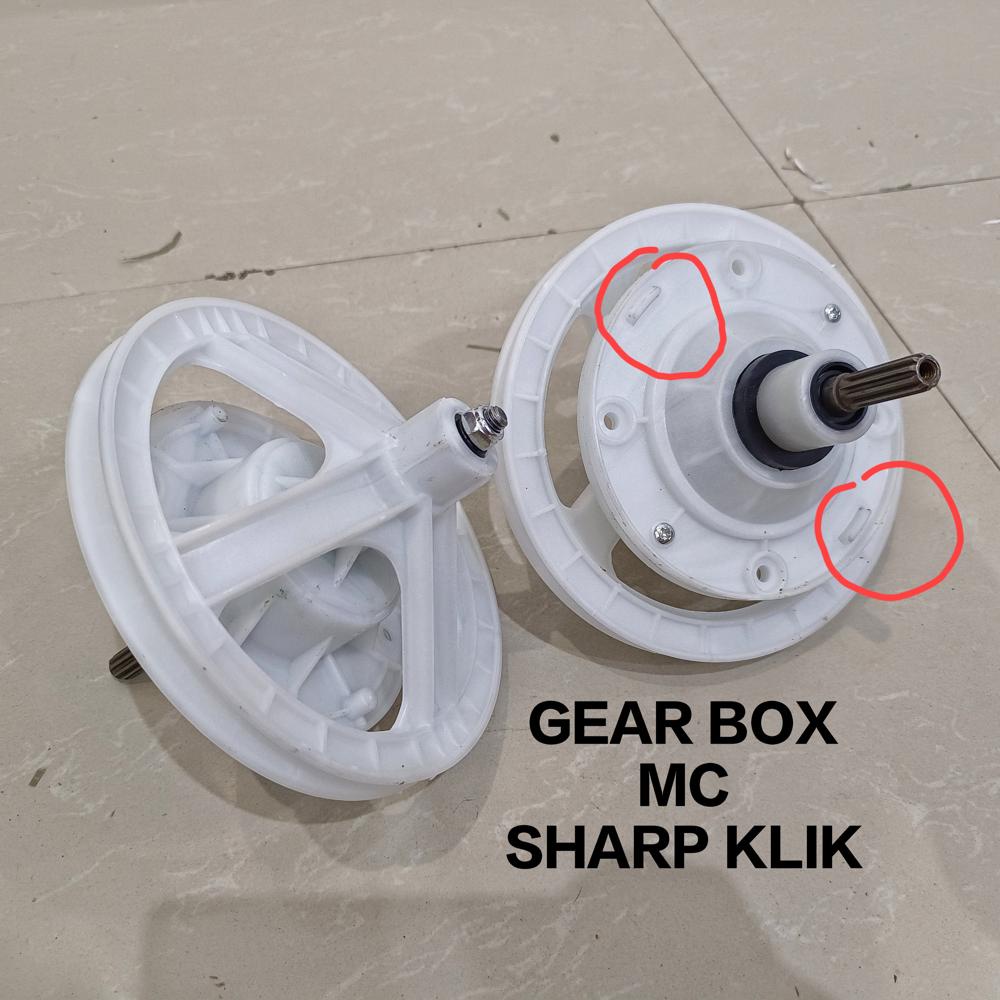 Jual Gear Box Gearbox Mesin Cuci Sharp Klik Gigi AS Gerigi 10 10Z 30+5 ...