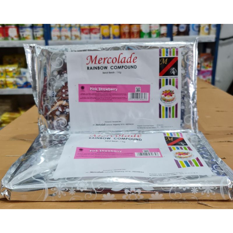 Jual Mercolade Coklat Batang Warna Pink 1kg/Coklat Batang Rasa ...