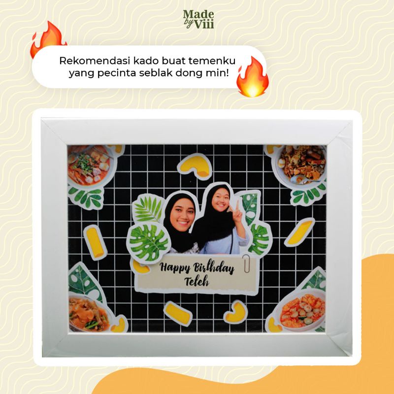 Jual madebyviii POP UP FRAME A5 KADO ULTAH ANNIVERSARY GRADUATION ...