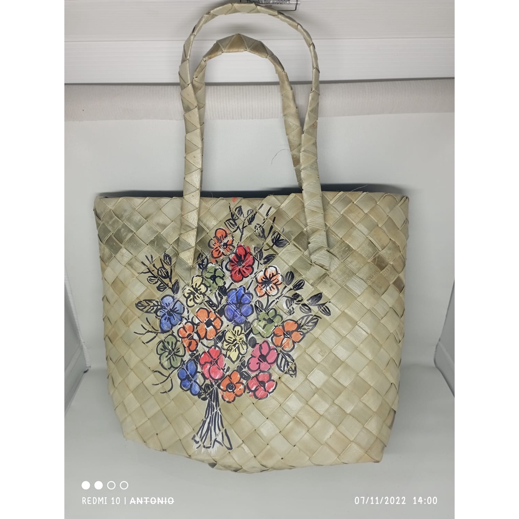 Jual Totebag Anyaman Pandan | Shopee Indonesia