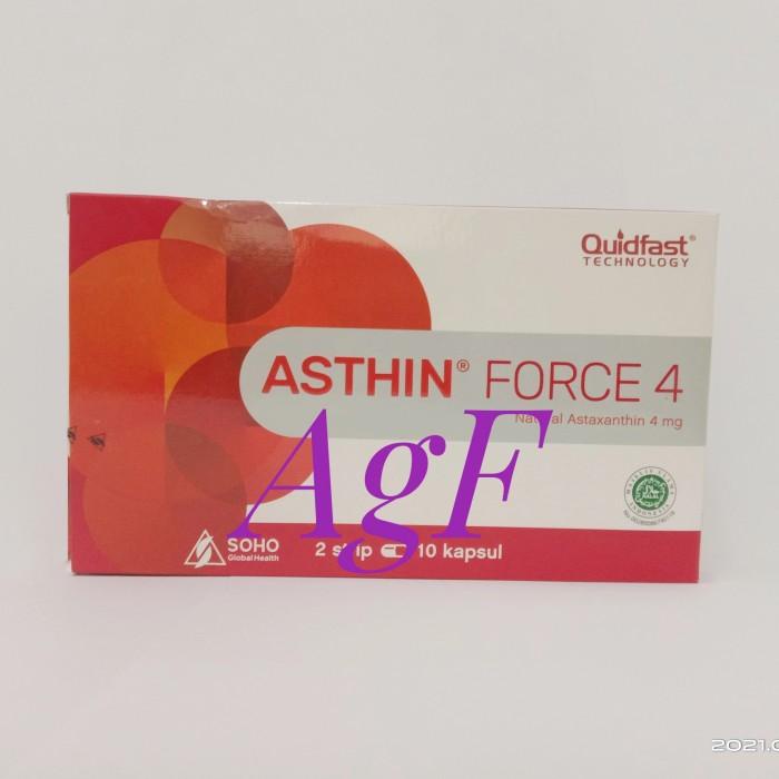 Jual Asthin Force 4 Caps Isi 20 (Soho) Kemasan Baru | Shopee Indonesia