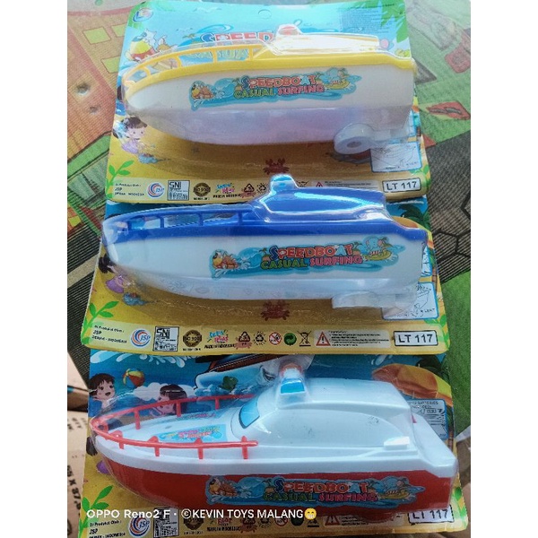 Jual LT 117 mainan anak edukasi speed boat baterai casual surfing ...