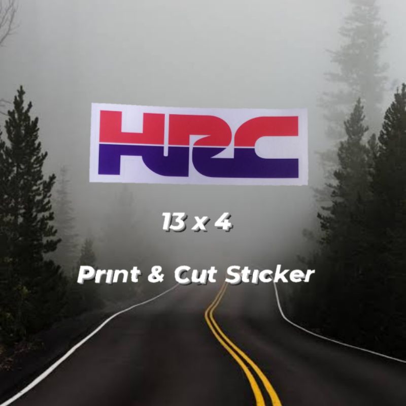 Jual Sticker stiker Logo HRC Honda Racing | Shopee Indonesia