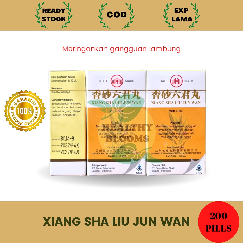 Jual Xiang Sha Liu Jun Wan / Xiangsha Liu Jun Wan 200's - Lambung, Maag ...