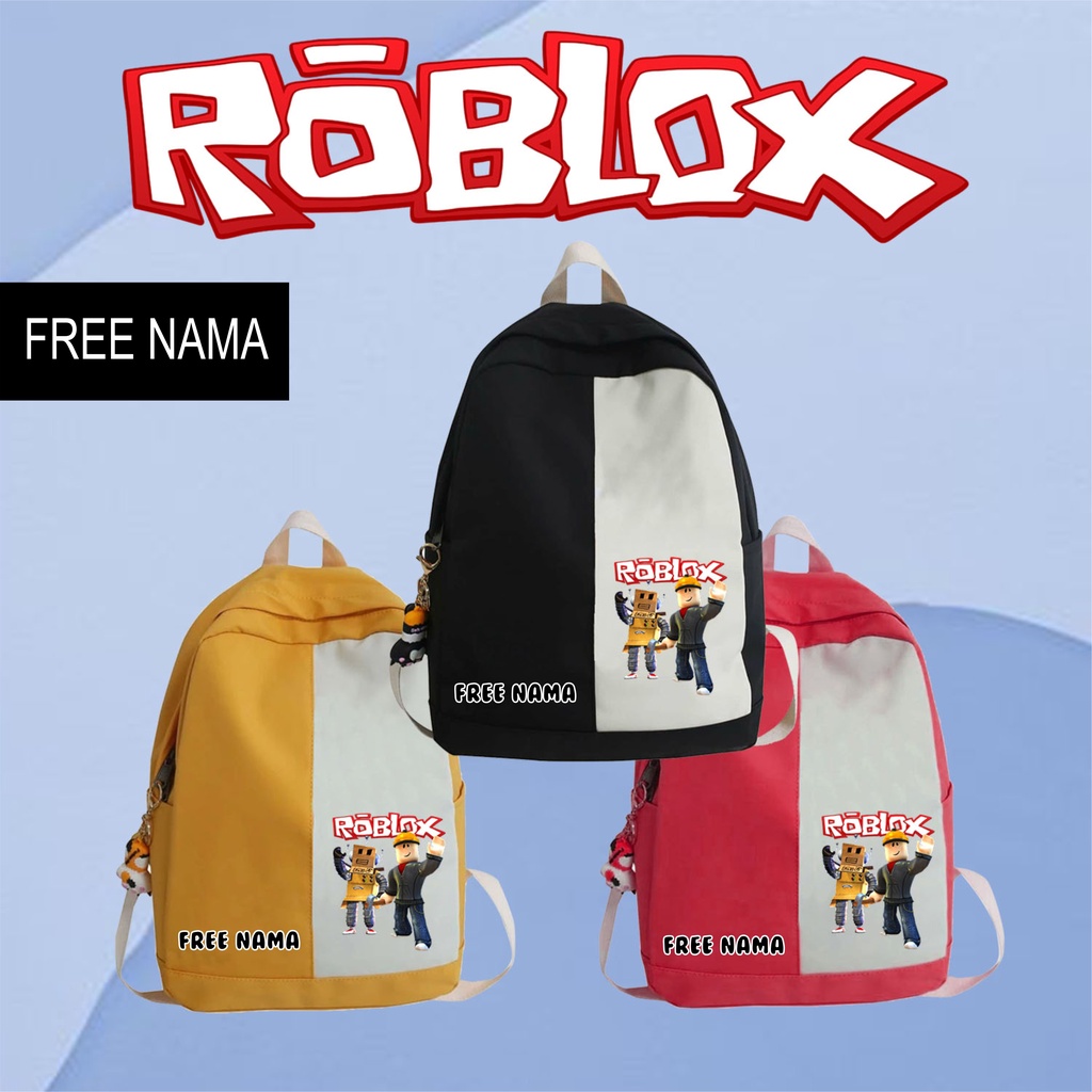 Jual Tas Ransel Anak Sekolah Karakter Roblox Bagpack | Shopee Indonesia