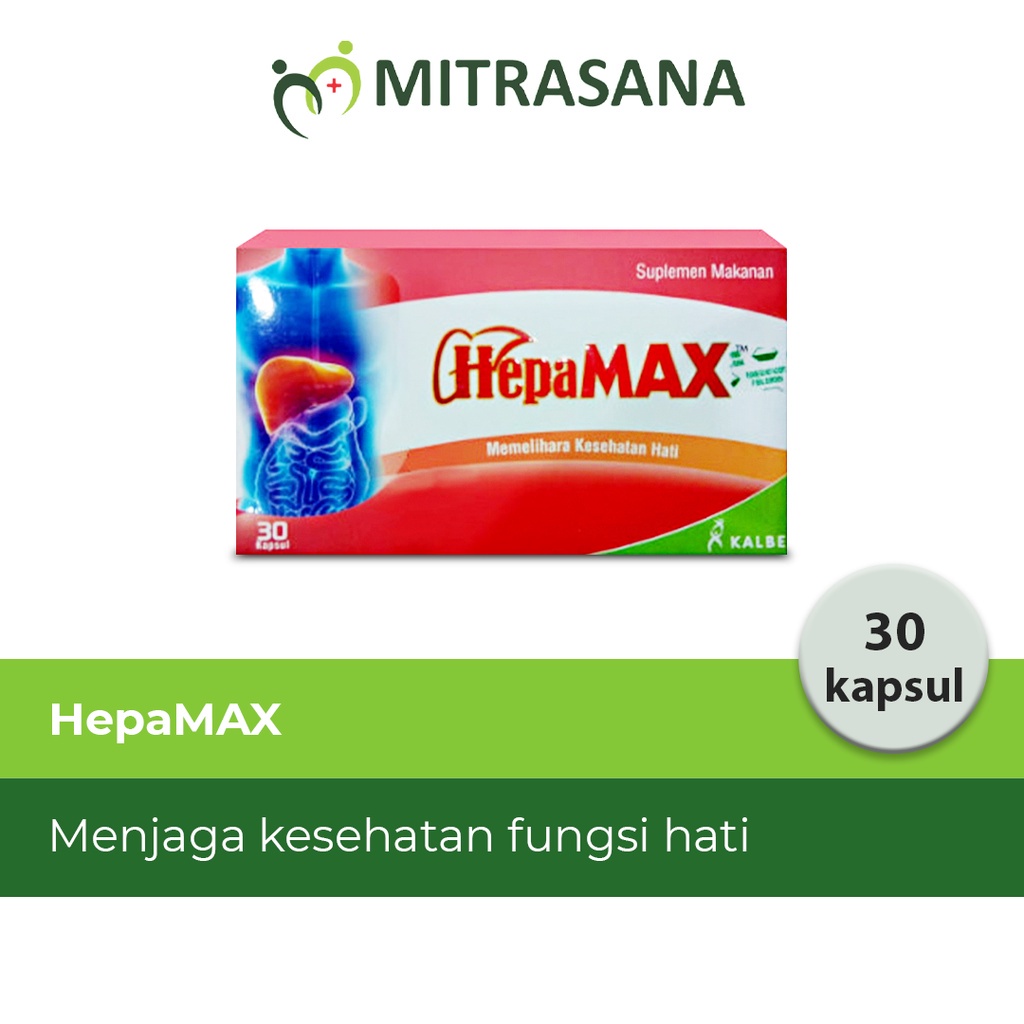 Jual Hepamax - 30 Kapsul - Memelihara Kesehatan Hati | Shopee Indonesia