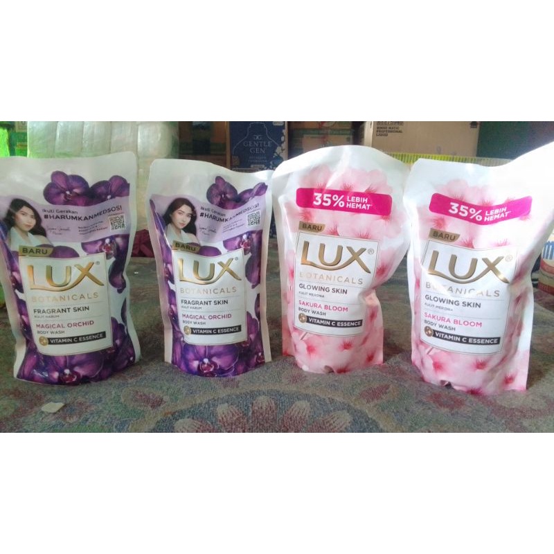 Jual [TERMURAH] Lux body wash 825 ml, sabun mandi cair Lux sakura bloom, magical orchid | Shopee ...