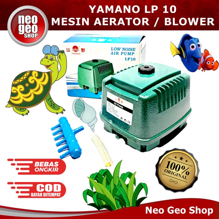 Jual Yamano LP10 LP 10 Mesin Aerator Pompa Udara Blower Kolam Ikan ...