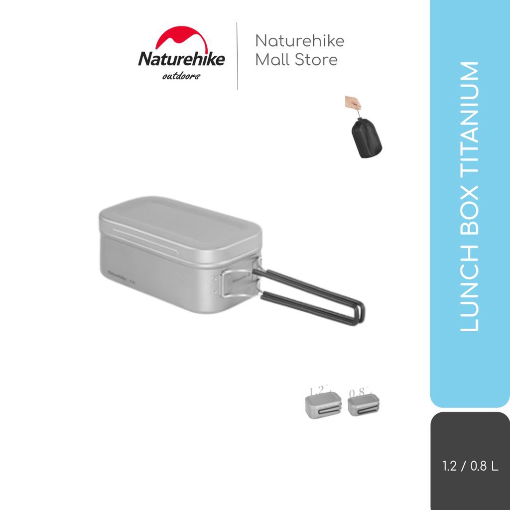 Jual LUNCH BOX NESTING / POT / PANCI CAMPING TITANIUM NATUREHIKE ...