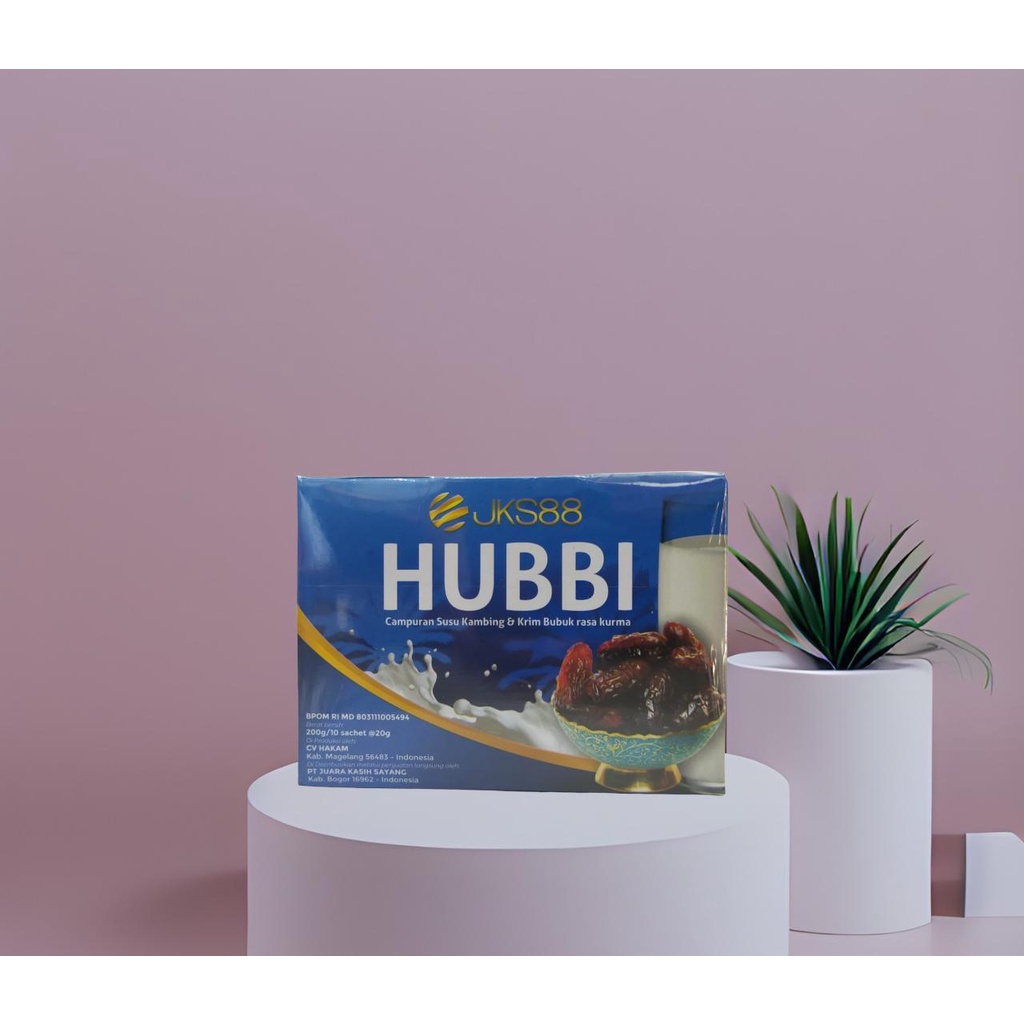 Jual hubbi jks88 1 box original (10 sachet) / campuran susu kambing ...