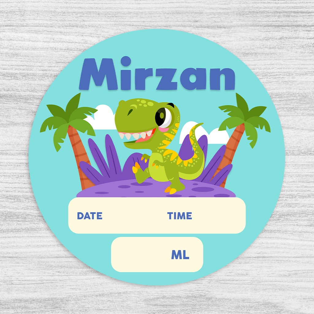 Jual Sticker Label Botol ASIP - T-Rex (SR-B5) | Shopee Indonesia