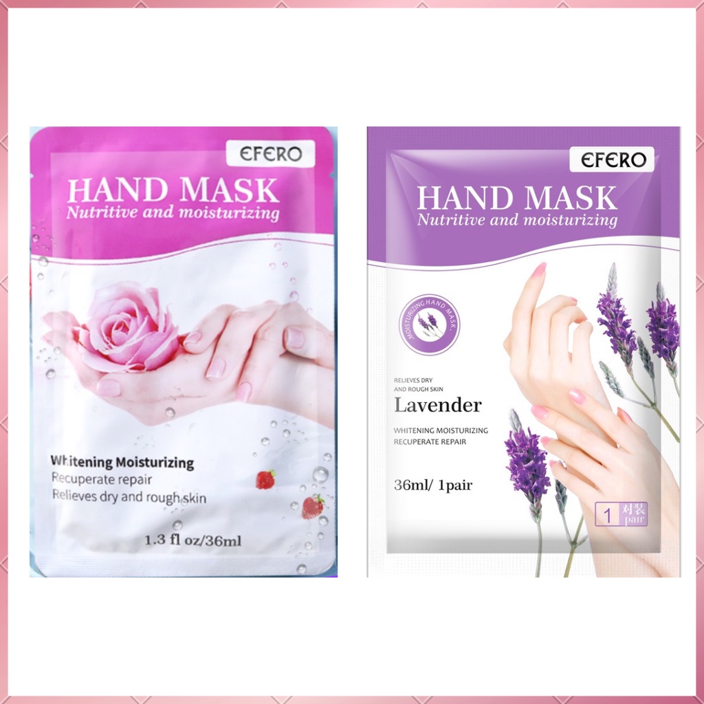 Jual Efero Korean Hand Mask / Masker Tangan Sepasang 36 Ml | Shopee ...