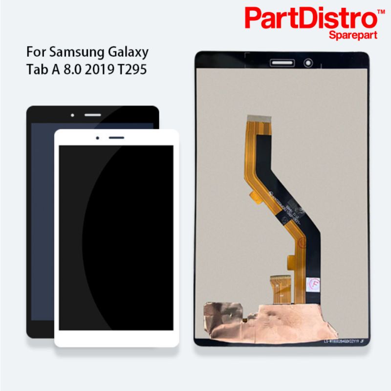 Jual LCD FULLSET TAB SAMSUNG T295 TAB A 8.0 2019 (BLACK) | Shopee Indonesia