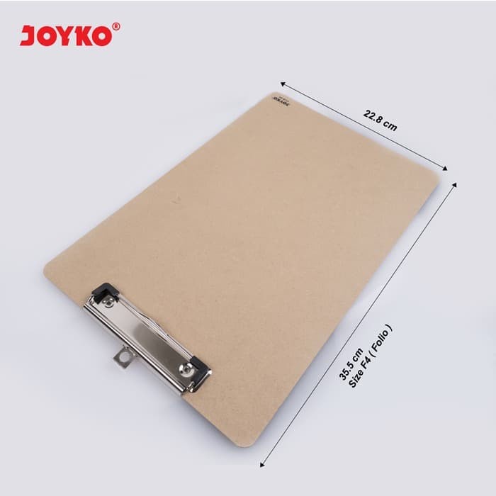 Jual Clipboard Joyko CLB-64 F4 Papan Jalan Alas Ujian | Shopee Indonesia