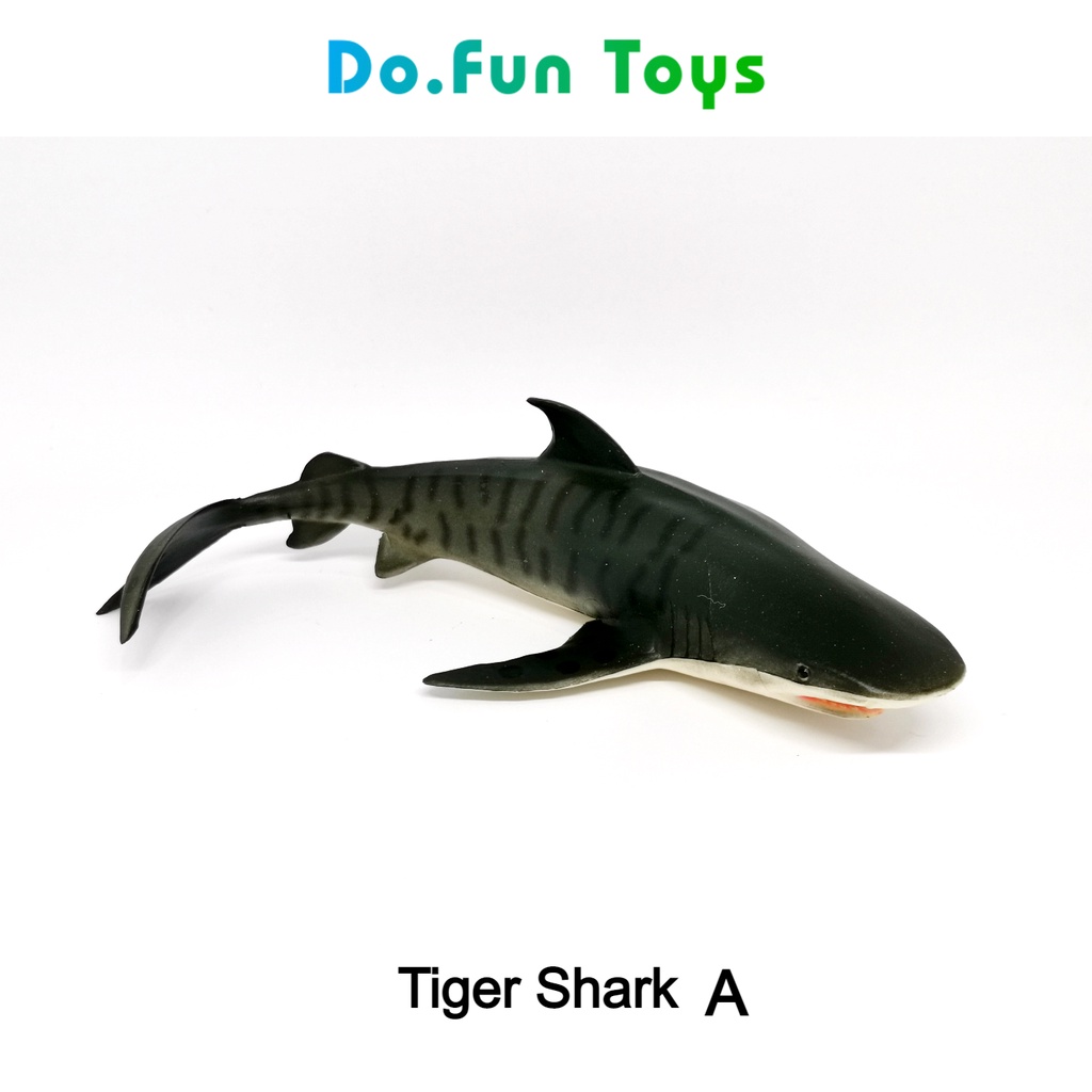 Jual Animal Figurine | TIGER SHARK / Mainan Miniatur Binatang Hiu ...