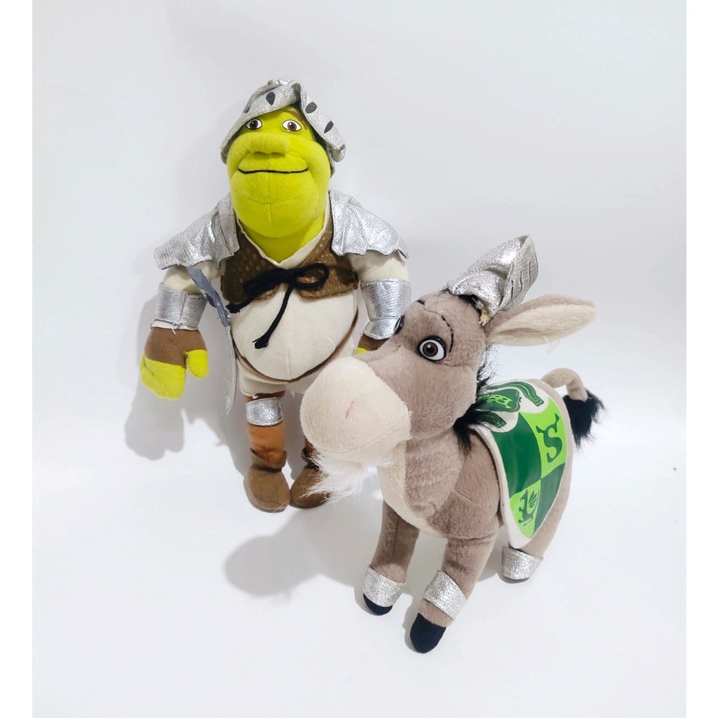 Jual Boneka Shrek Original Dreamworks Animation Big Doll With Donkey ...