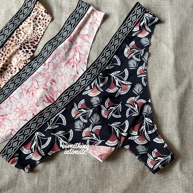 Jual #1 Juicy Couture XOXO Seamless Laser Cut Airy Thong / Seamfree ...