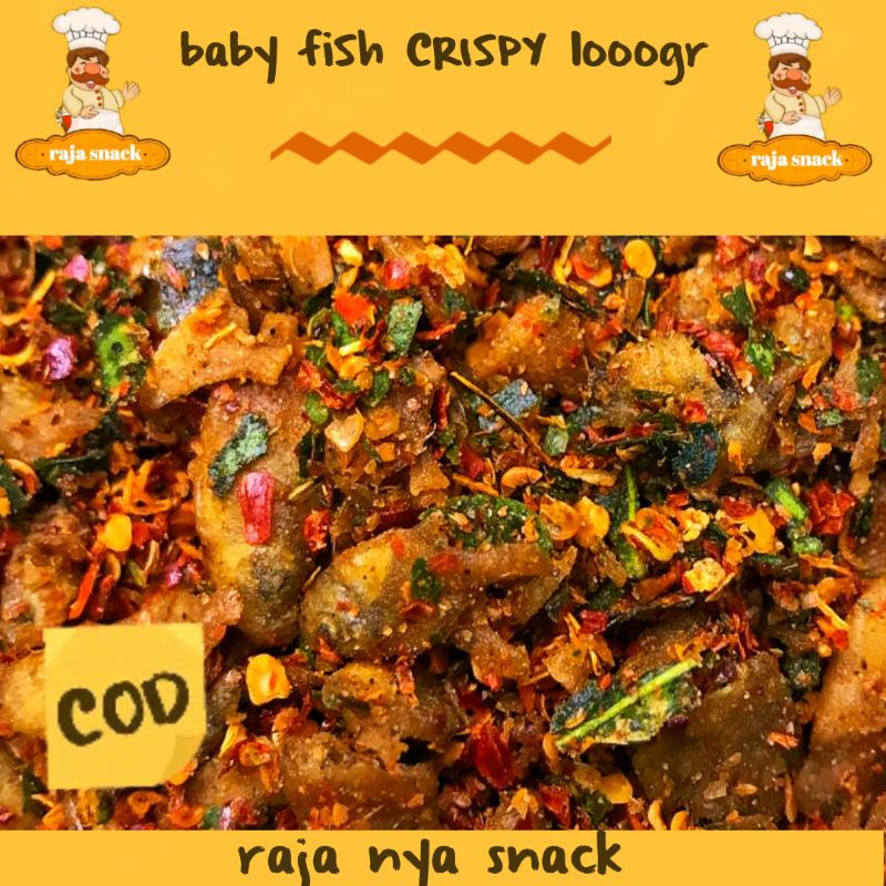Jual baby fish crispy 1kg renyah gurih ikan pepetek | Shopee Indonesia