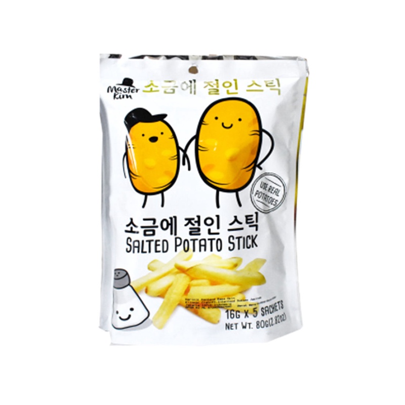 Jual Master Kim potato snack - Salted - Spicy - Honey butter/ potato ...