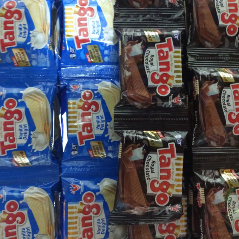Jual Tango wafer renyah renceng - isi 10 pcs | Shopee Indonesia