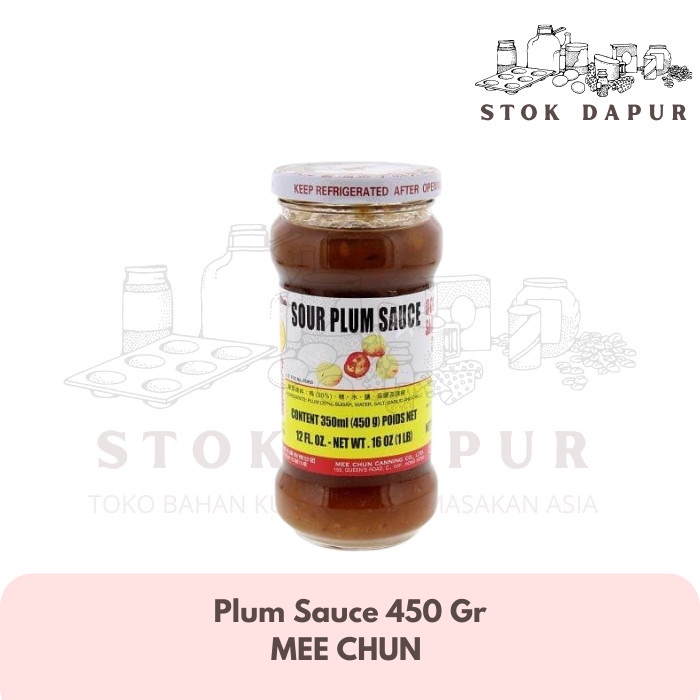 Jual Mee chun sour plum sauce KUNING 450 gr - saus buah plum | Shopee ...