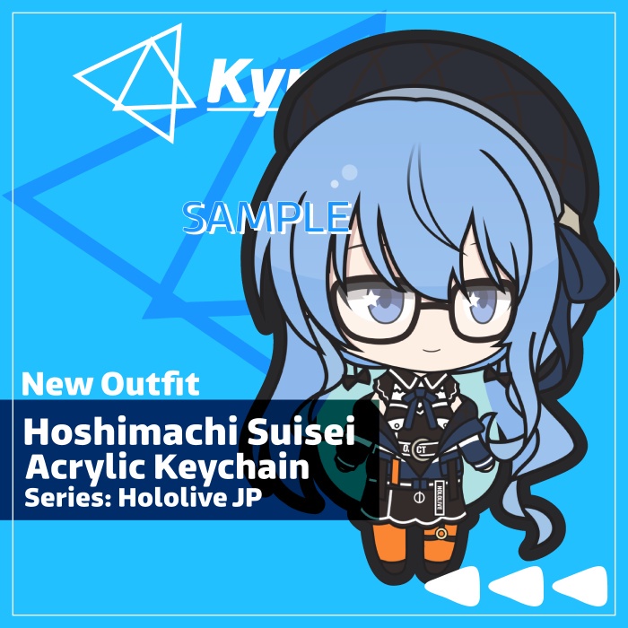 Jual Keychain Hololive Japan Hoshimachi Suisei New Costume | KyraMerch ...