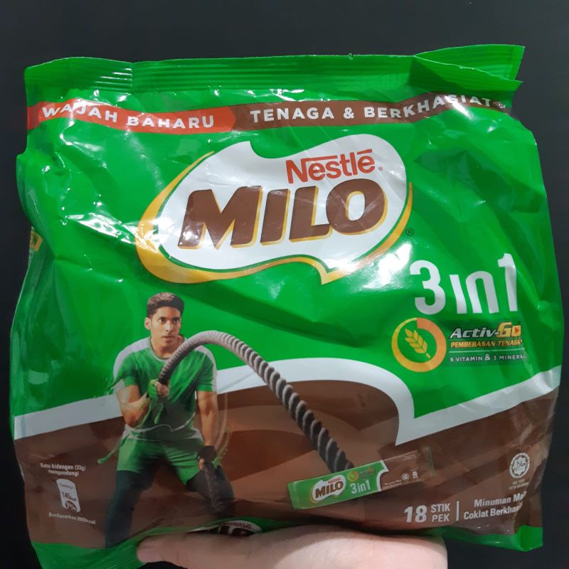 Jual milo active go milo 3 in 1 milo 3in1 milo stick milo stik | Shopee ...
