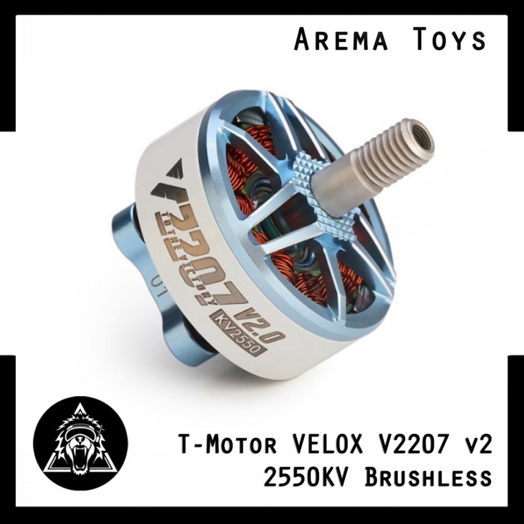 Jual T-Motor VELOX V2207 v2 2550KV Brushless Motor 2207 Tiger Motor TMotor | Shopee Indonesia
