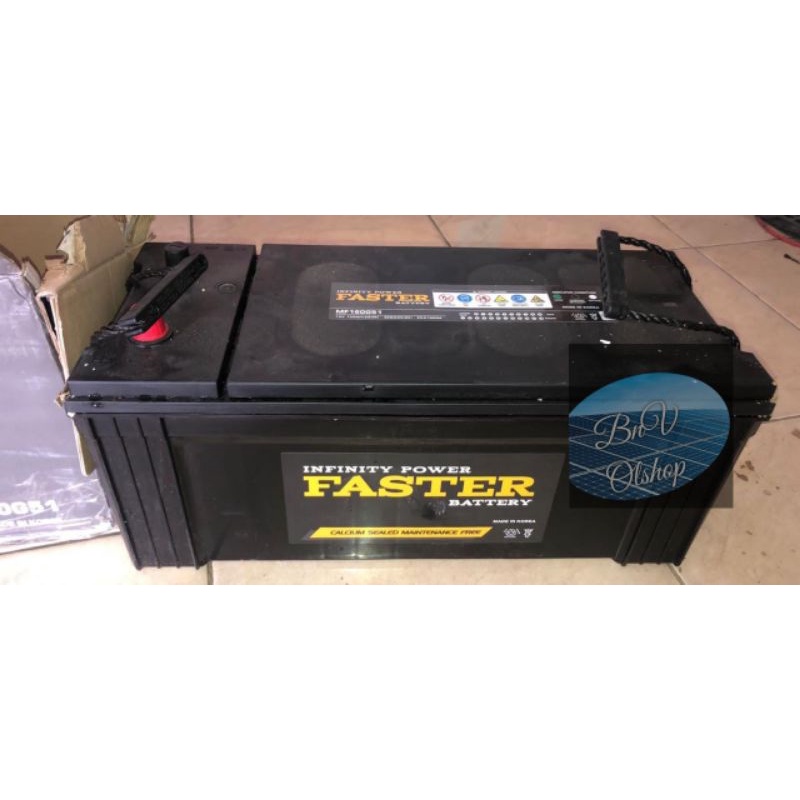 Jual Aki kering Bus N150 Faster Korea 12v 150ah | Shopee Indonesia
