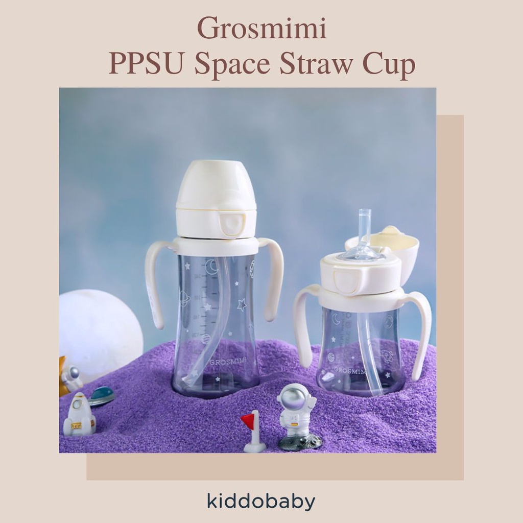 Jual Grosmimi PPSU Space Straw Cup | Botol Minum Anak | Shopee Indonesia