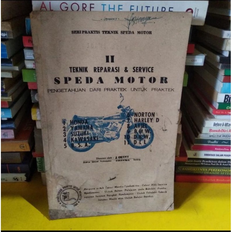 Jual TEKNIK REPARASI & SERVICE SEPEDA MOTOR -J. CANNY | Shopee Indonesia