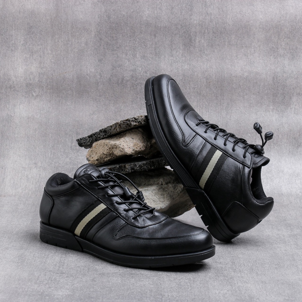 Jual sepatu pantofel tali elastis sepatu pantofel pria sepatu kulit ...
