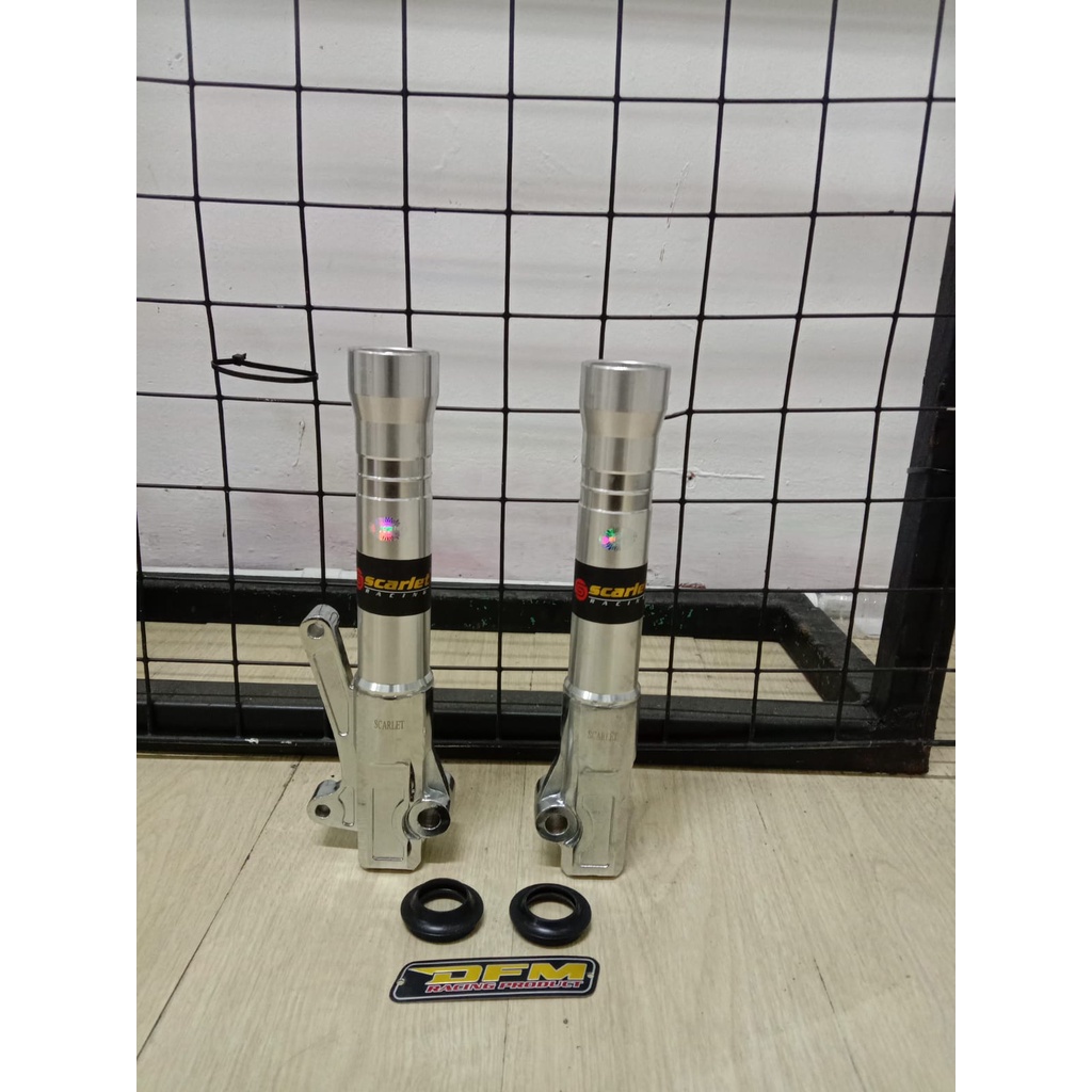 Jual Bottom Shock Tabung Shock depan SCARLET Mio Suol Beat Smash ...