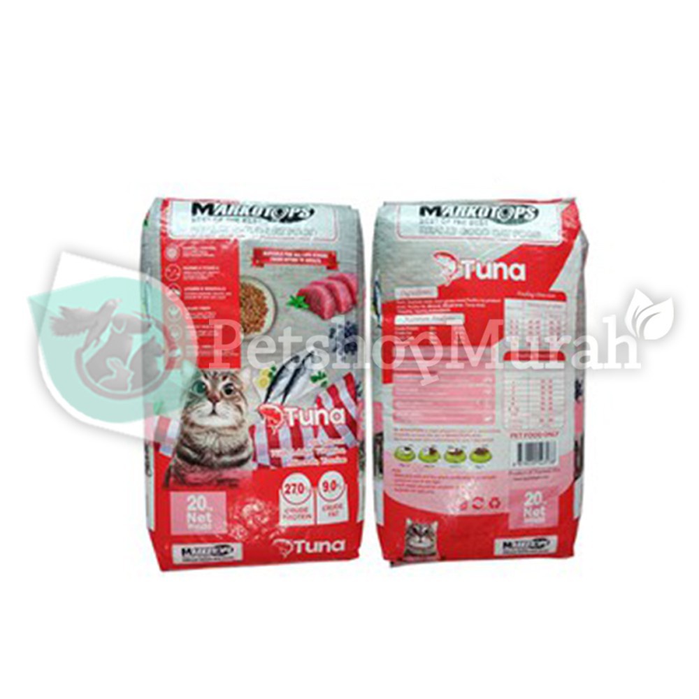 Jual Makanan Kucing Markotops 20kg Markotop Cat Food Dry 20kg | Shopee ...