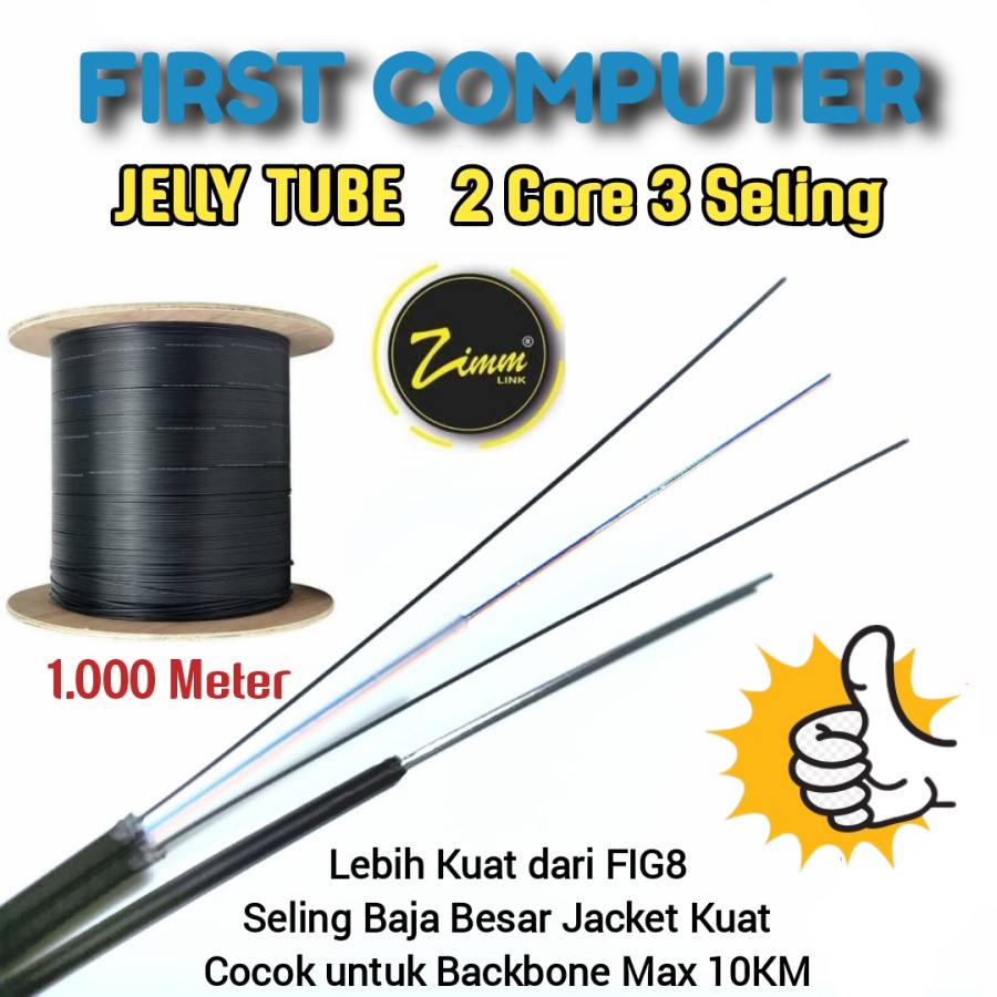 Jual Dropcore Zimmlink 2 Core 3 Seling Jelly Tube | Shopee Indonesia
