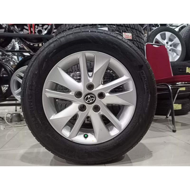 Jual velg mobil copotan oem innova rebon ring 16 pcd 5x114.3 lebar 6 ...