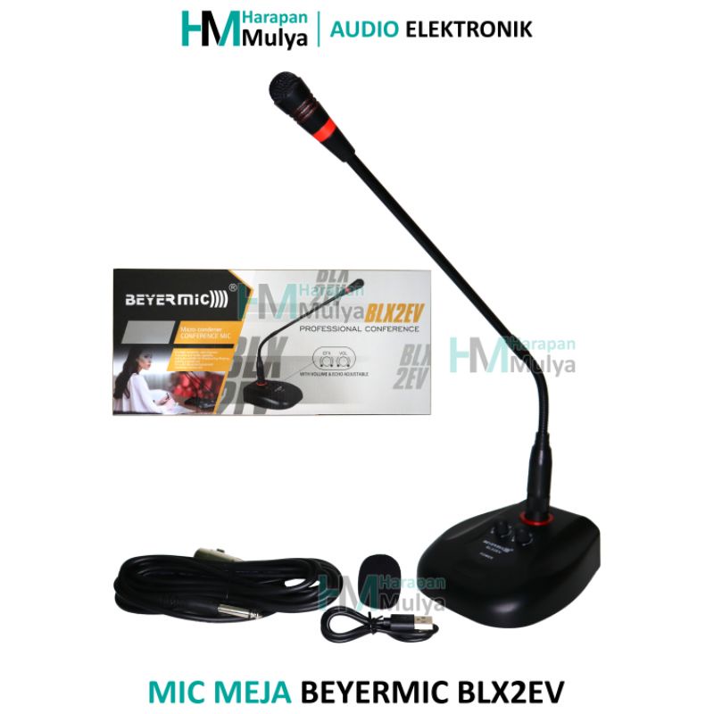 Jual Mic Meja Rapat / Table Meeting Microphone BeyerMic BLX2EV | Shopee ...