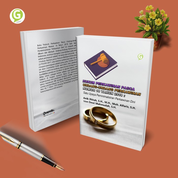 Jual Buku Hukum Perkawinan Pasca Undang-Undang Perkawinan Nomor 16 Tahun 2019 : Satu Upaya ...
