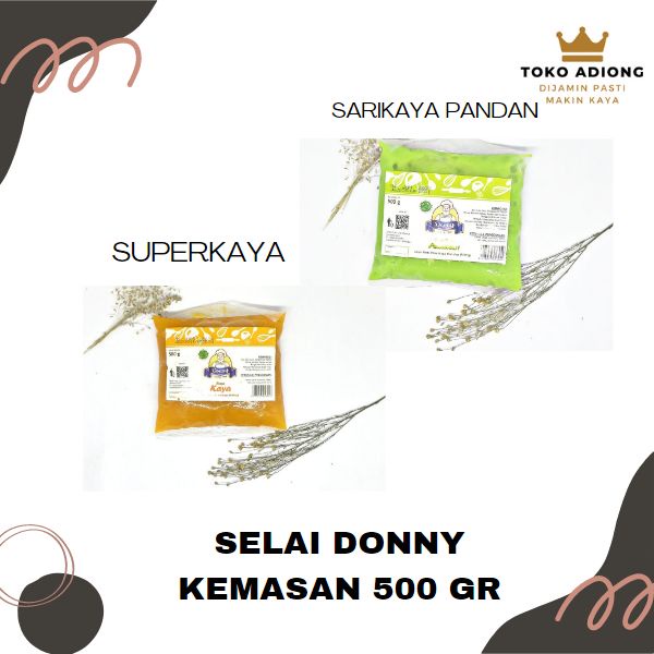 Jual SELAI DONNY KEMASAN 500GRAM / selai berbagai macam rasa | Shopee ...