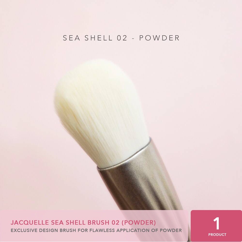 Jual Jacquelle Beauty Brush - Sea Shell Single Brush | Shopee Indonesia